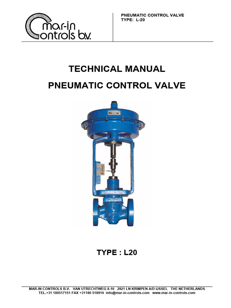 2-Way Valve Pneumatic L20 | PDF