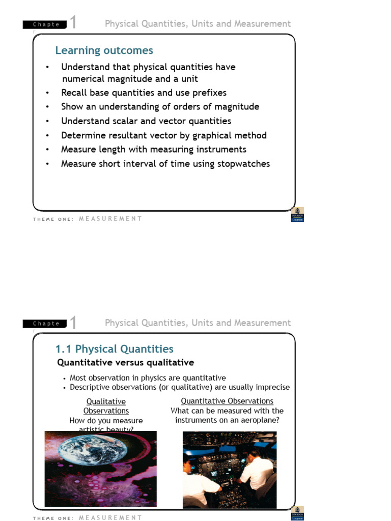 Measurement and Units - Intro | PDF