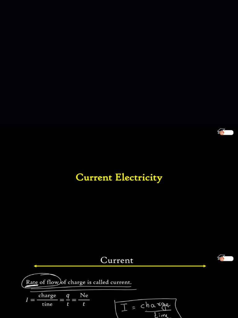 Current Electricity Full Revision Chapter 3 Eduport Plus Two | PDF