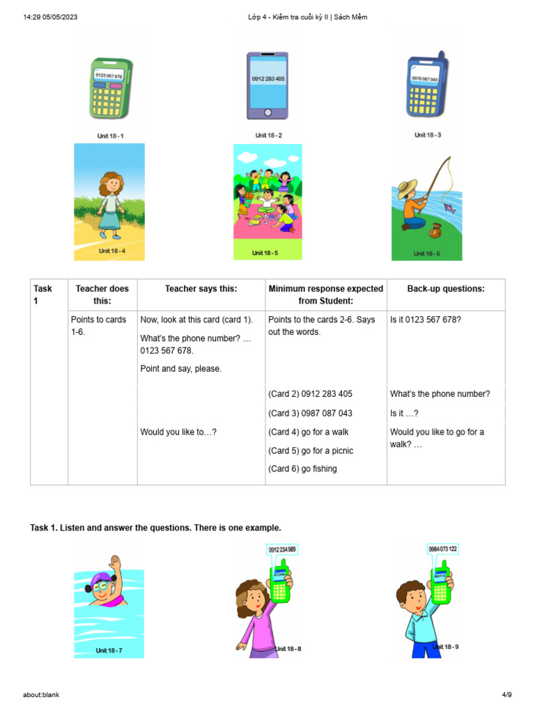 Speaking_Grade 4 | PDF