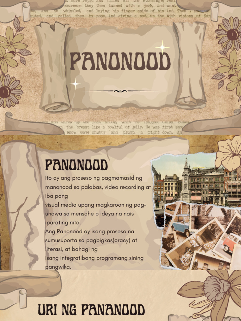 Panonood | PDF