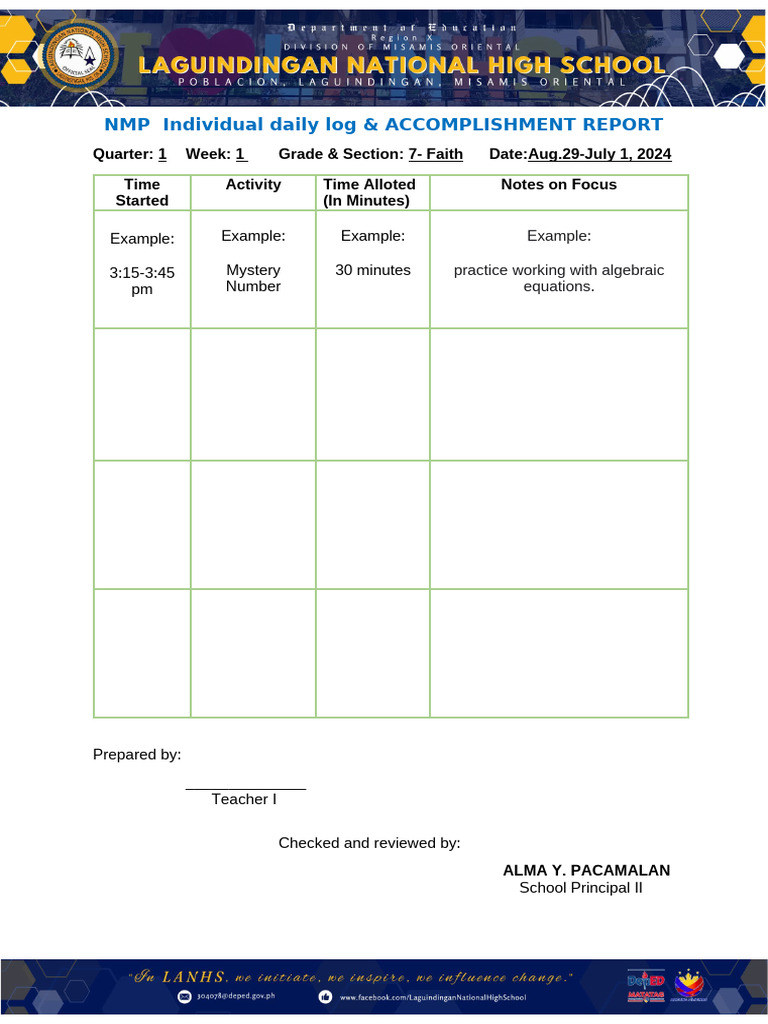 NMP-Accomplishment-Report-and-Documentation-template | PDF