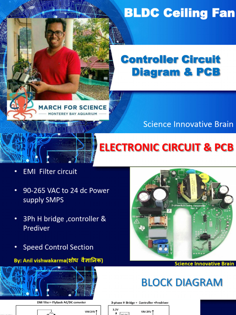 BLDC Ceiling Fan Circuit Diagram | PDF
