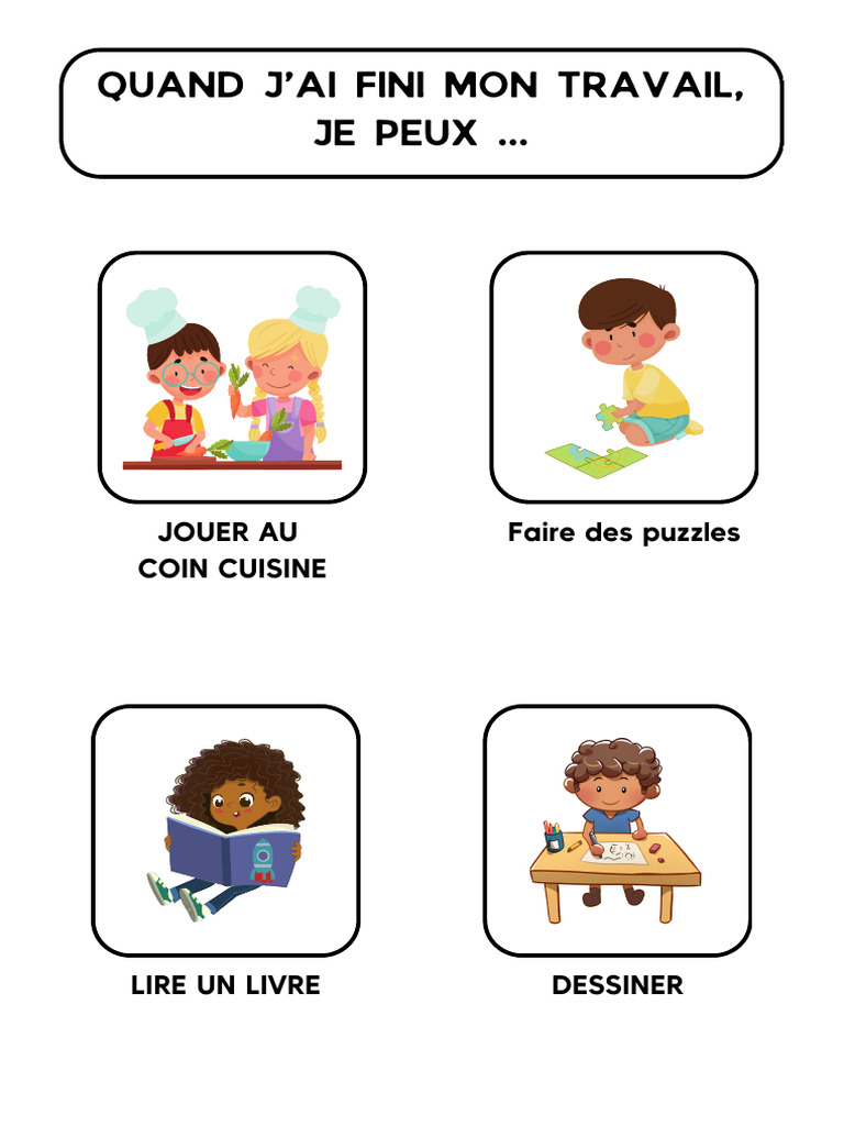 Quand J'ai Fini Mon Travail, Je Peux... | PDF