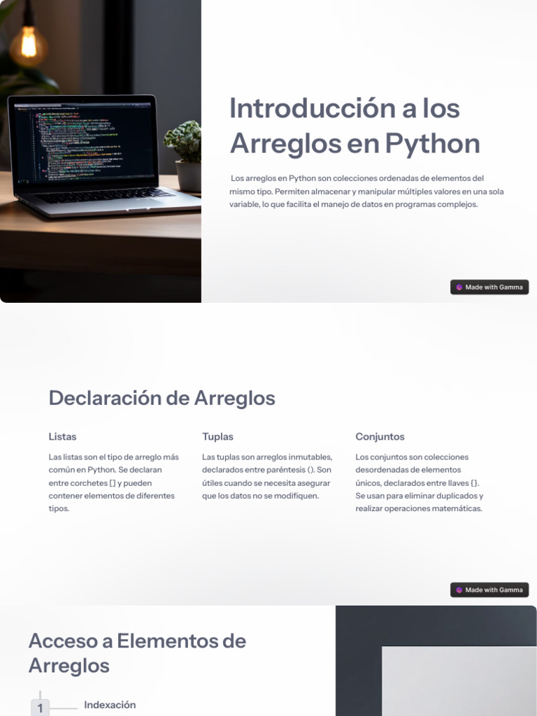 Introduccion-a-los-Arreglos-en-Python (1) | PDF