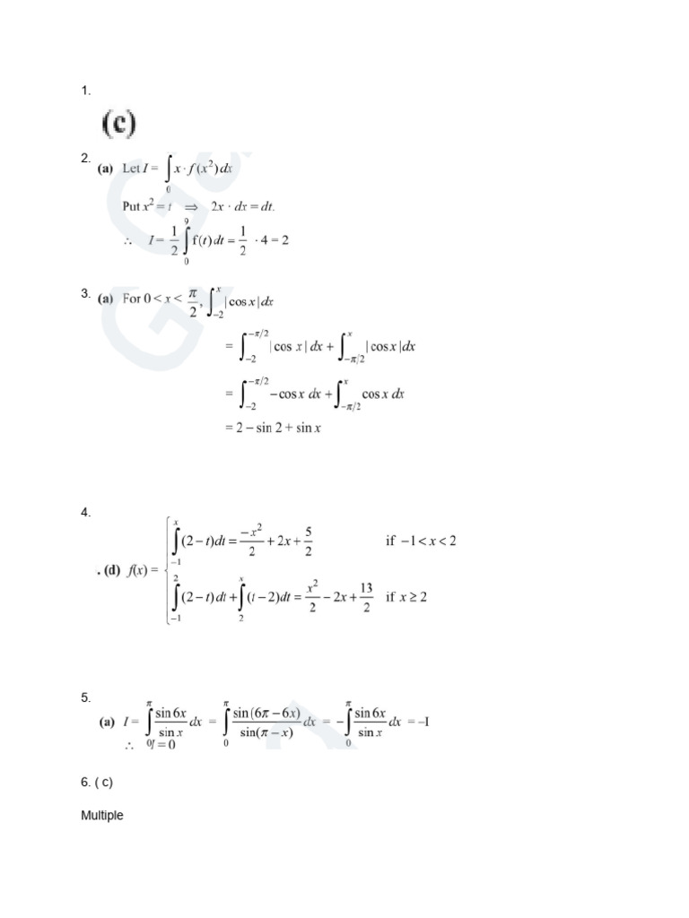 Maths 12 | PDF