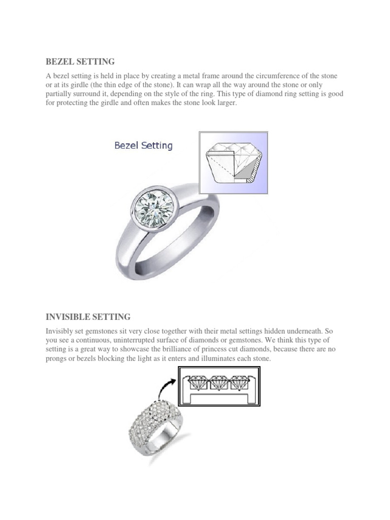 Diamond Setting | PDF