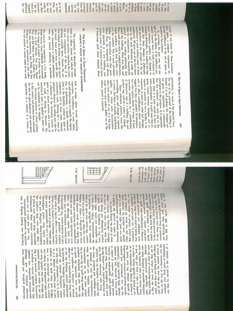 Proshansky, Rivlin Ch36, Open Classrooms | PDF