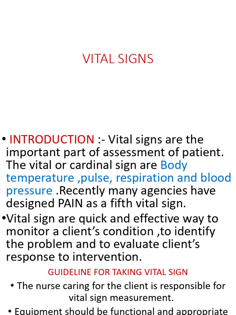 Vital Signs, Temperature 231114 123403 | PDF