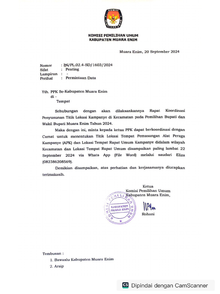 Permintaan Data | PDF