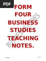 f2 Business Simplified Notes SP | PDF | Sole Proprietorship | Partnership