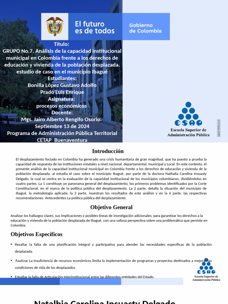 Diapositivas Del Grupo No.7 | PDF