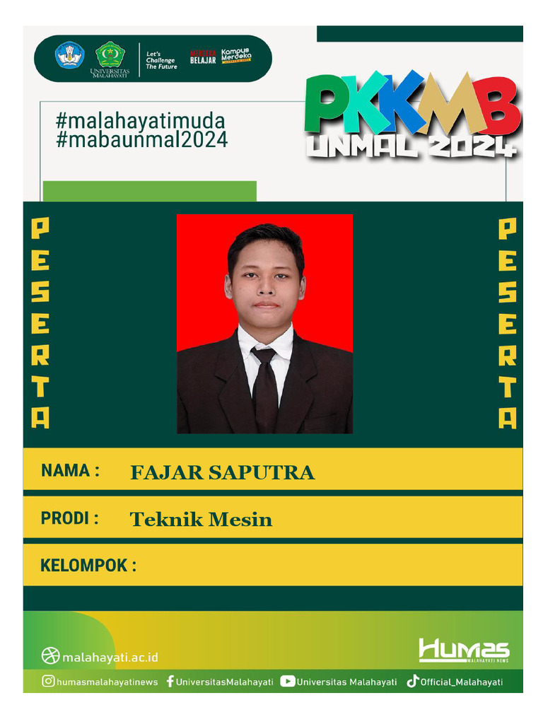 ID CARD PKKMB FAJAR SAPUTRA | PDF