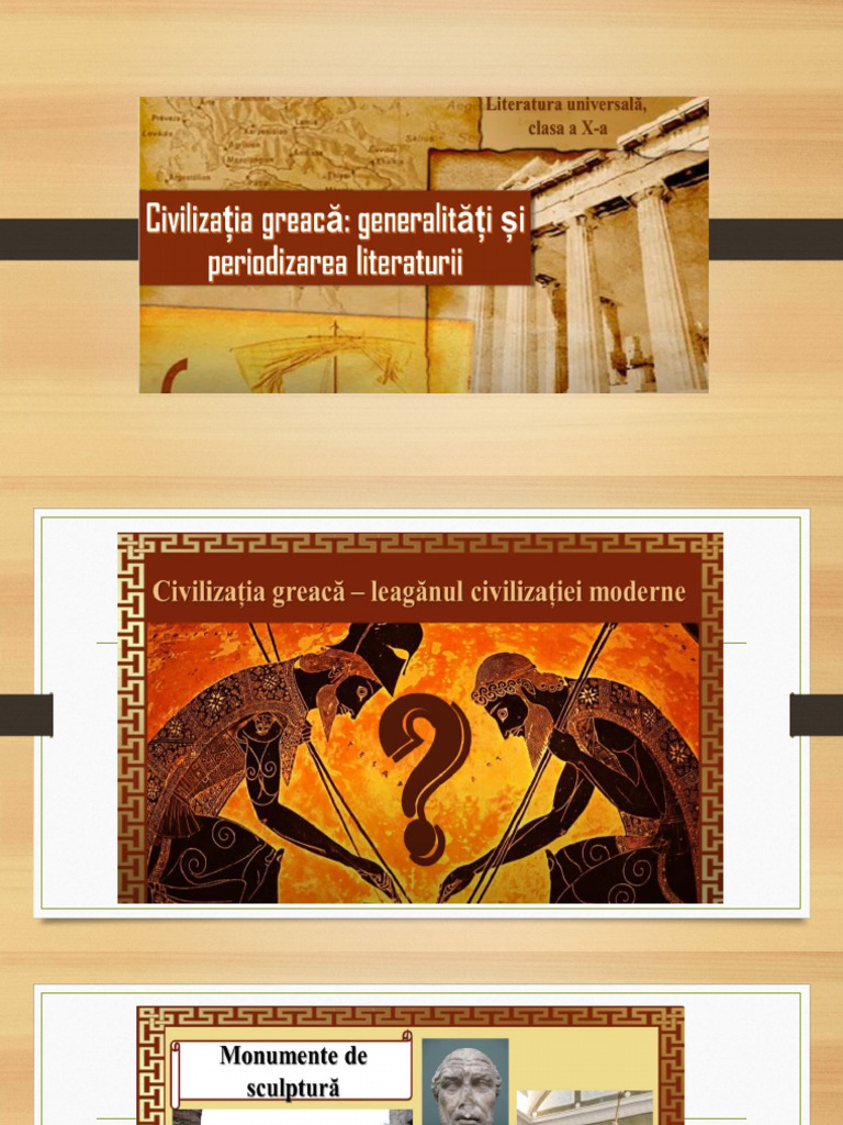 Civilizatia Greaca | PDF