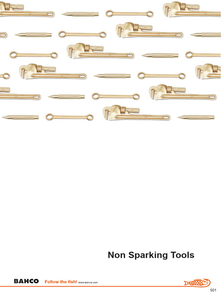 BAHCO - Non Sparking Tools Range (Al-Br & Cu-Be) | PDF