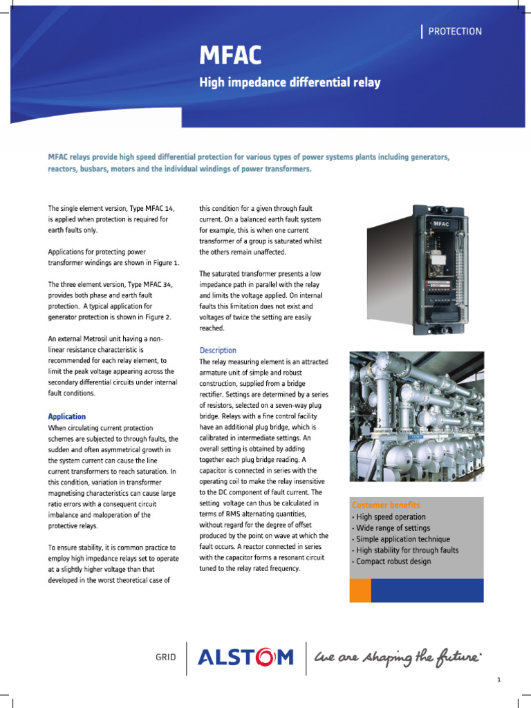 MFAC High Imp. Relay Manual | PDF