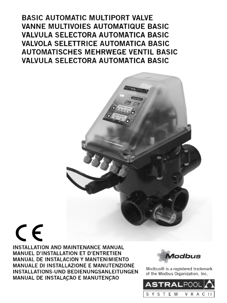 Astralpool SYSTEM VRAC BASIC Installation and Maintenance Manual ...