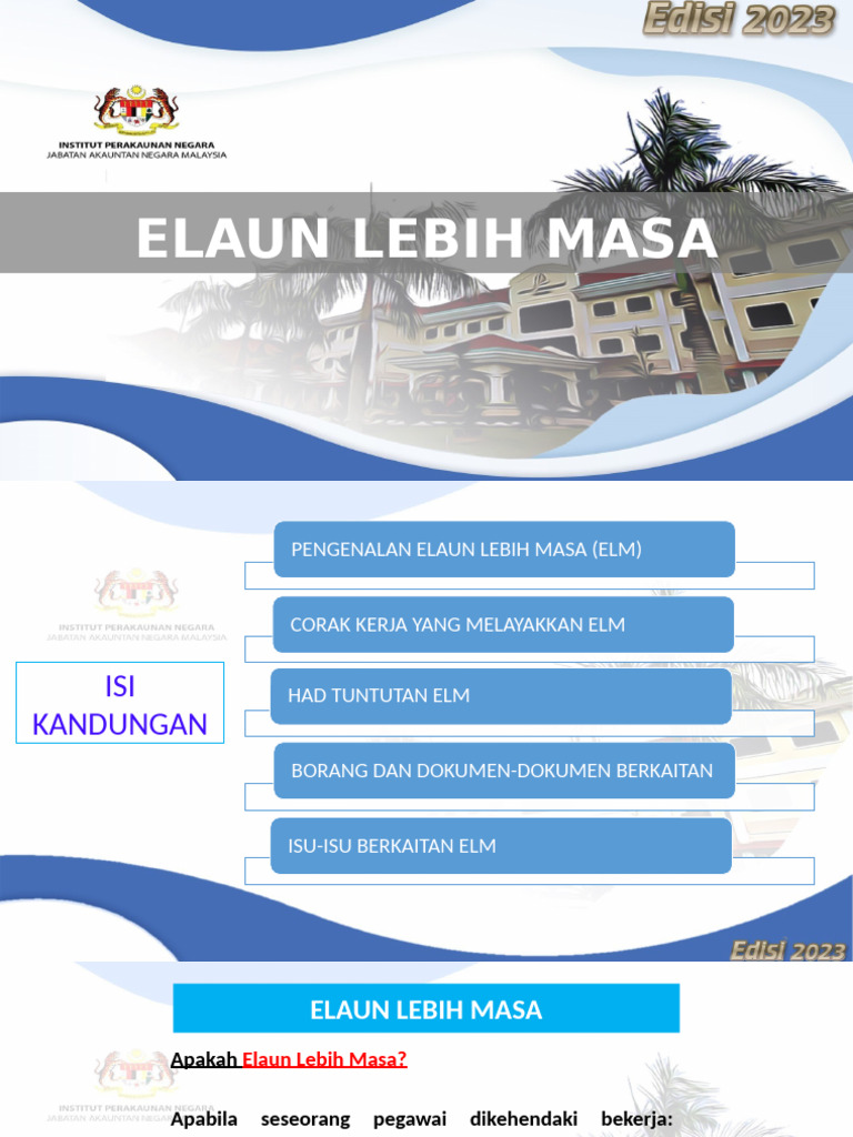Elaun Lebih Masa | PDF