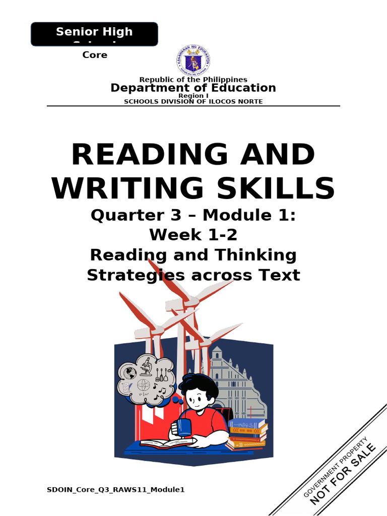 CORE RAWS Q3 Mod1 Reading-and-Thinking-Across-Texts | PDF