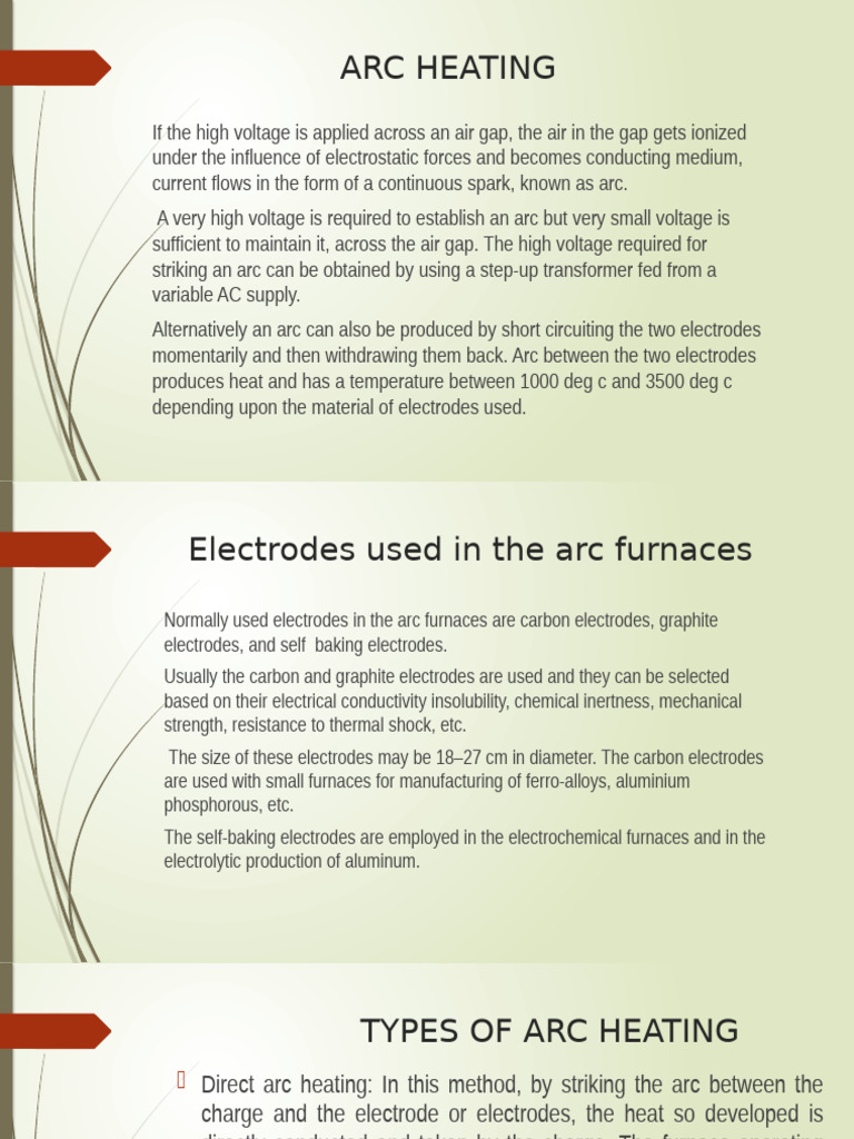 Arc Heating | PDF