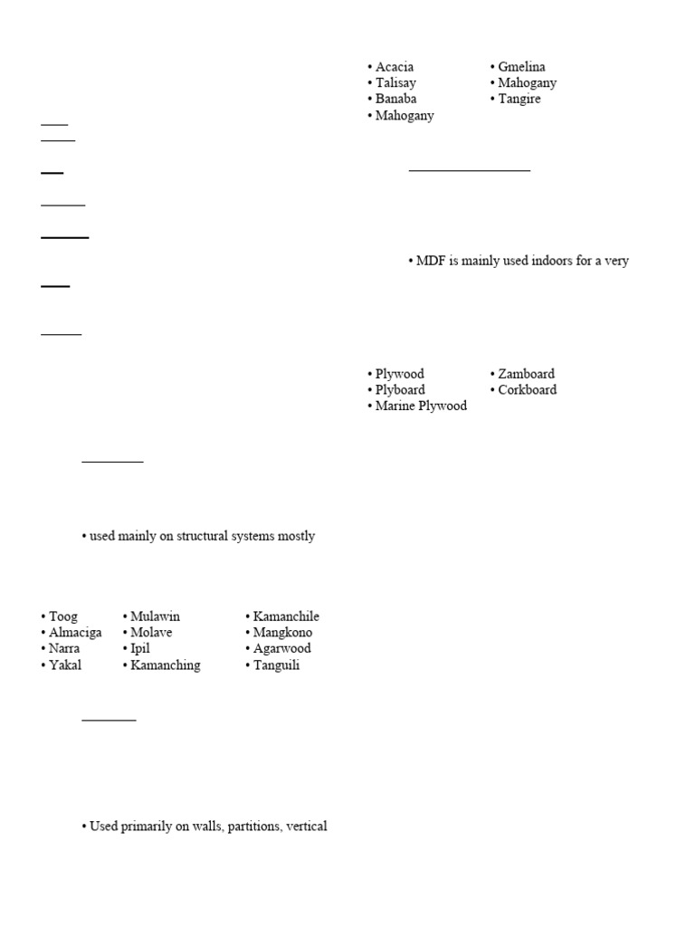 Building Tech Reviewer Midterms | PDF