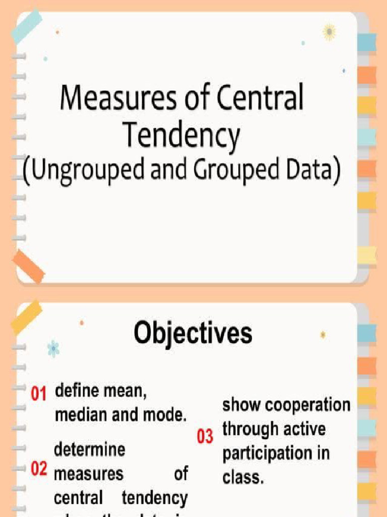 Measure of Central Tendency | PDF