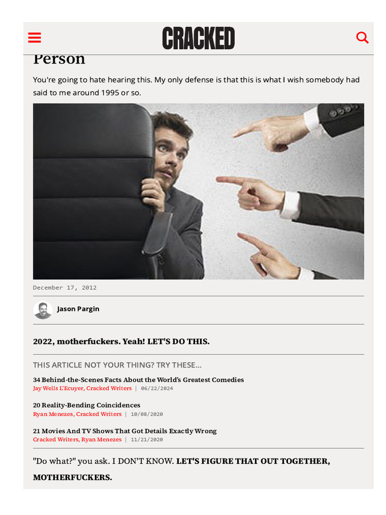 6 Harm Cracked Articles | PDF