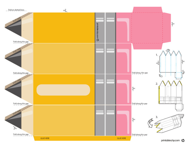 HP BTS Pencil-Box Craft en | PDF