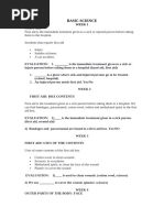 Primary 1 First Term Exam Questions | PDF | Plants