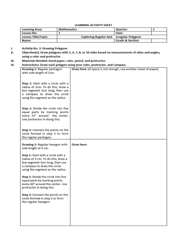 Learning Activity Sheet Joys Document | PDF
