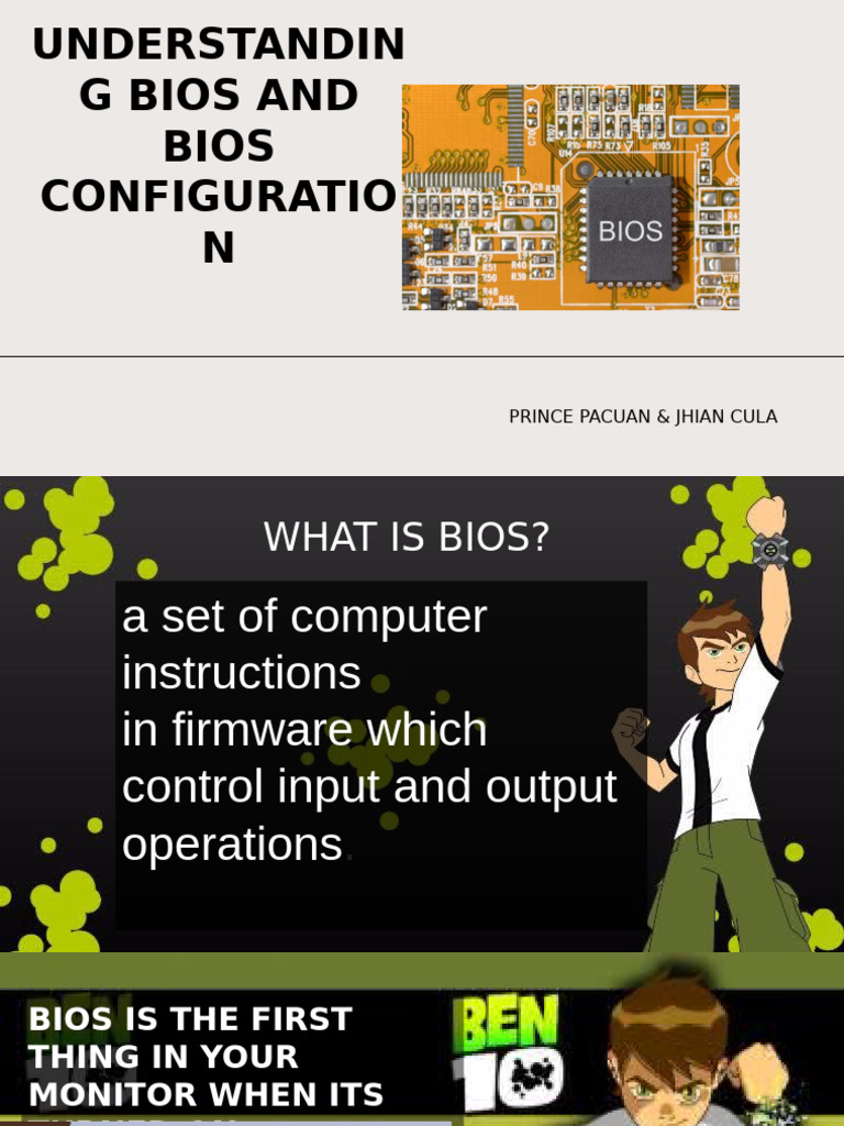 Basic Input Output System | PDF