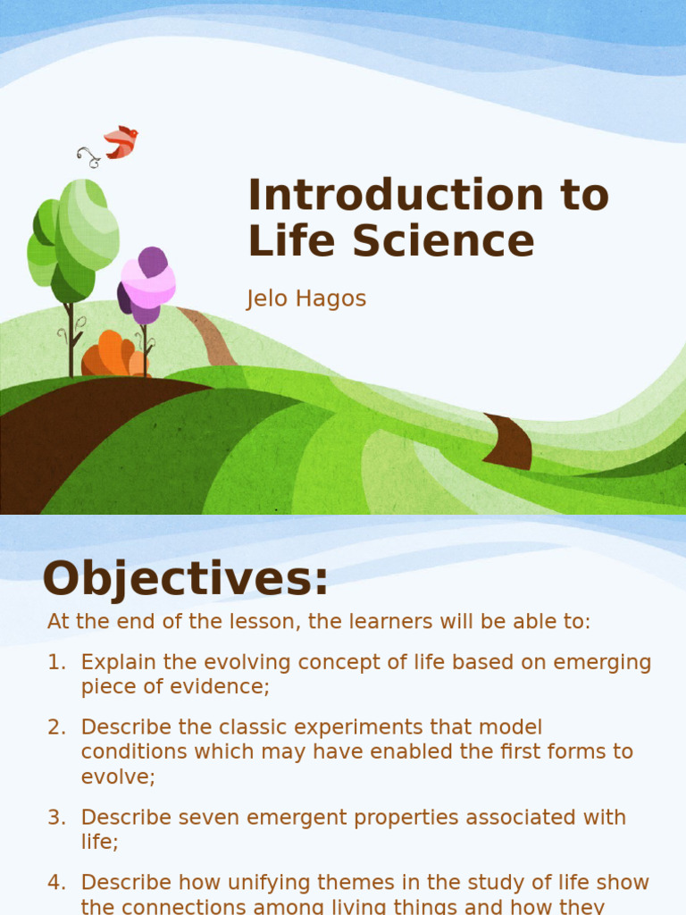 Introductiontolifescience 180920034752 | PDF | Life | Cell (Biology)