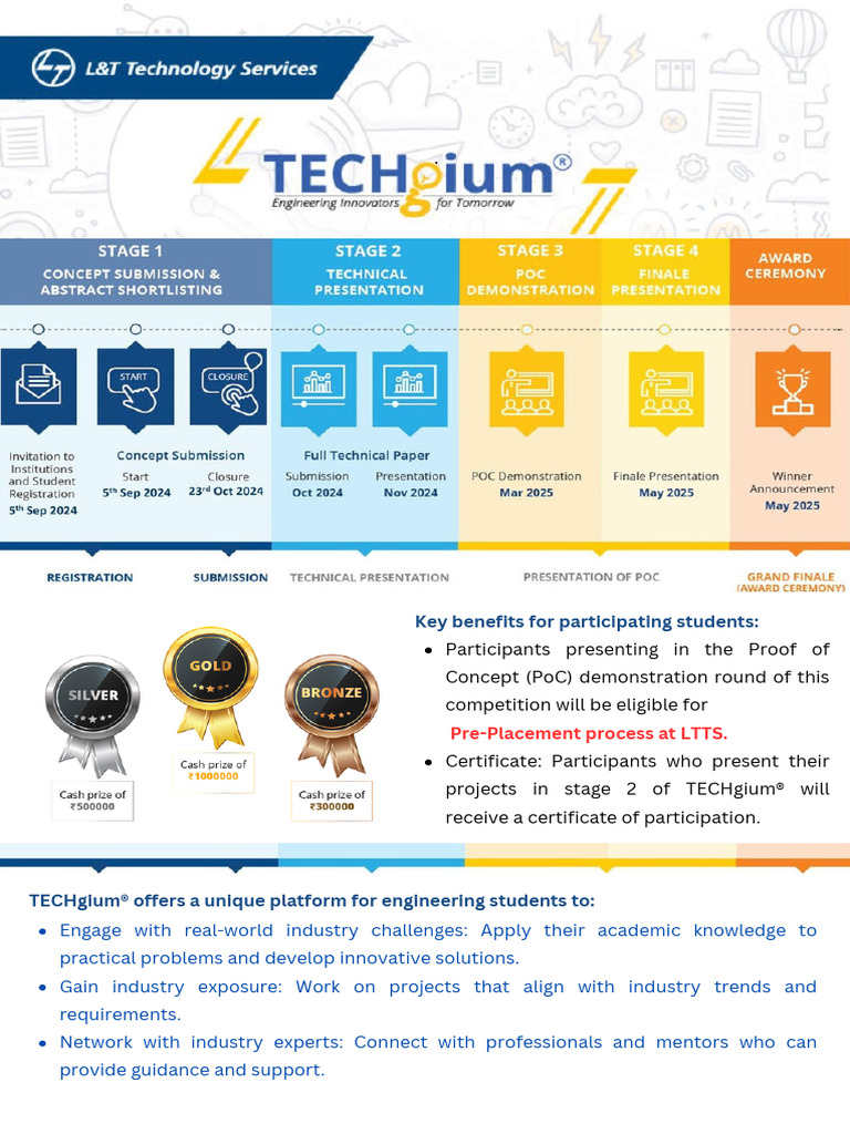 L&T TECHgium® Offers A Unique Platform For Engineering Students To Engage With Real-World ...