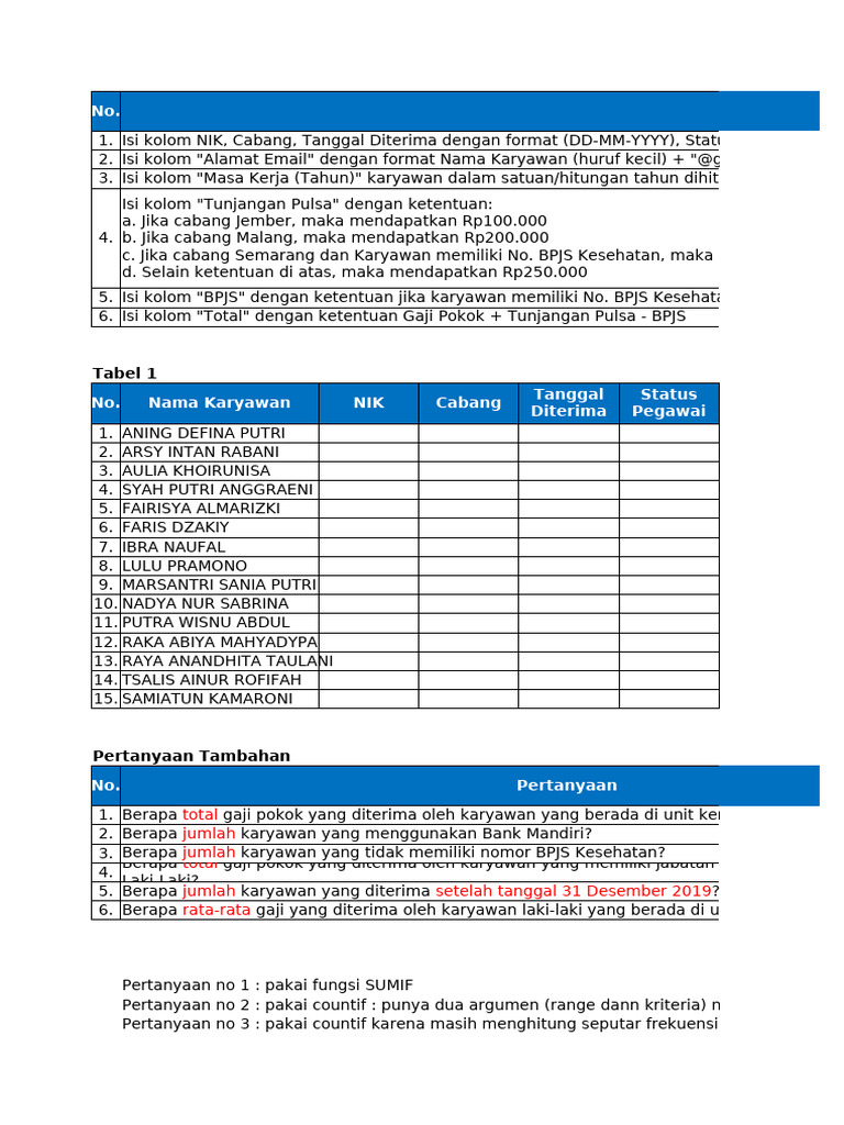 Introduction To Excel For Administration - BooKil Administrasi - 12 ...