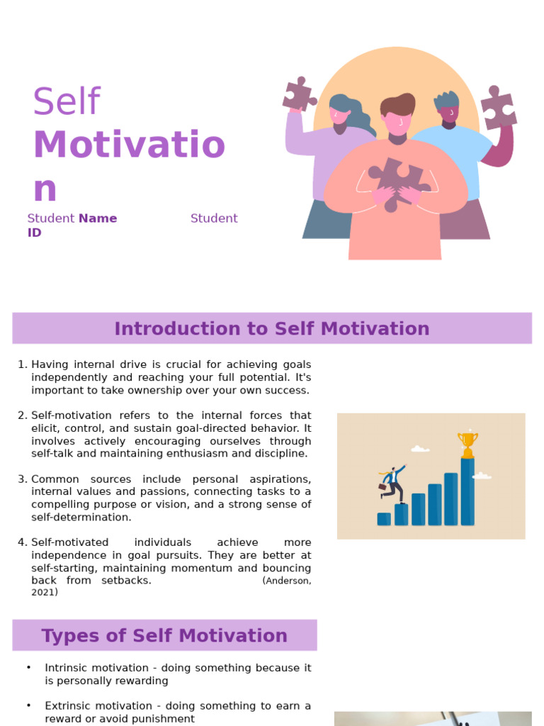 Self Motivation PPT Final | PDF | Self-Improvement | Motivational