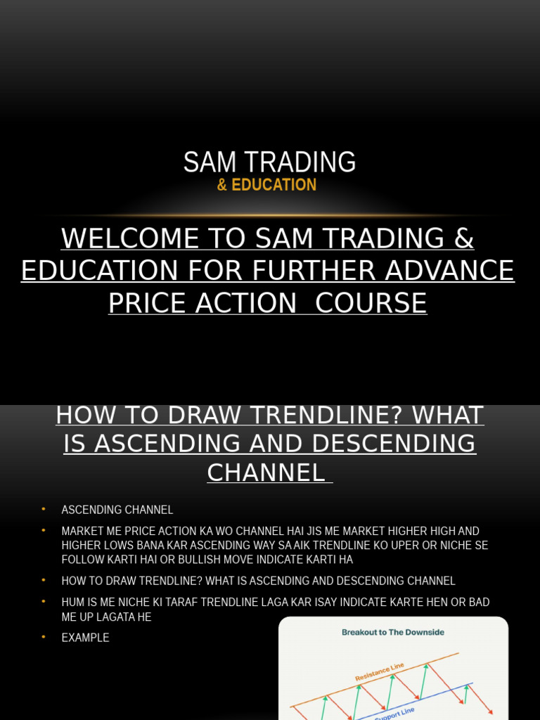 CANDLESTICK CHART PATTERN BY SAM TRADING & EDUCATION | PDF