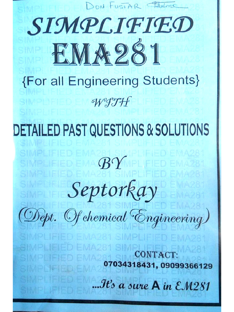 Engineering Math | PDF