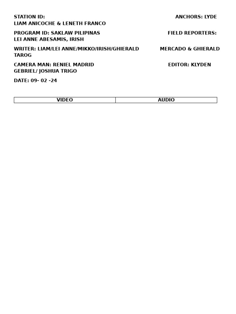 Station Id Lol | PDF