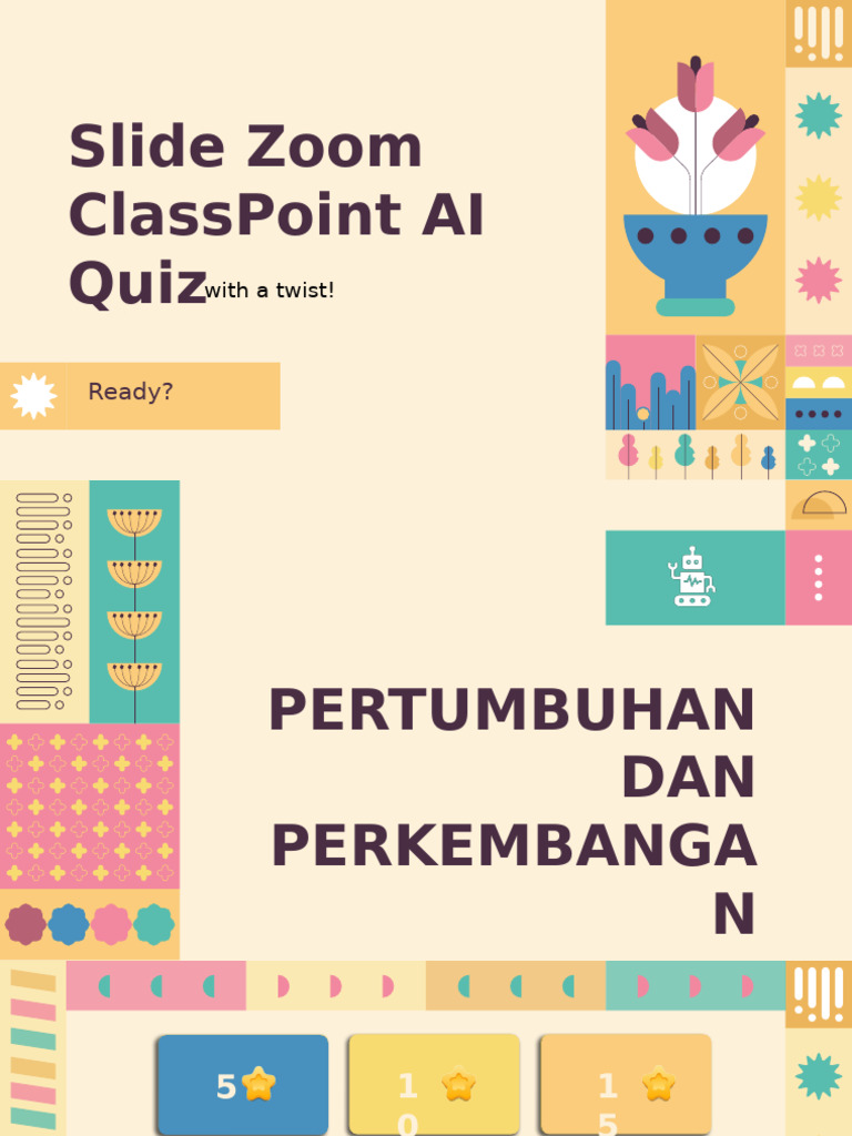 Slide Zoom AI Generated Quiz Game by ClassPoint | PDF
