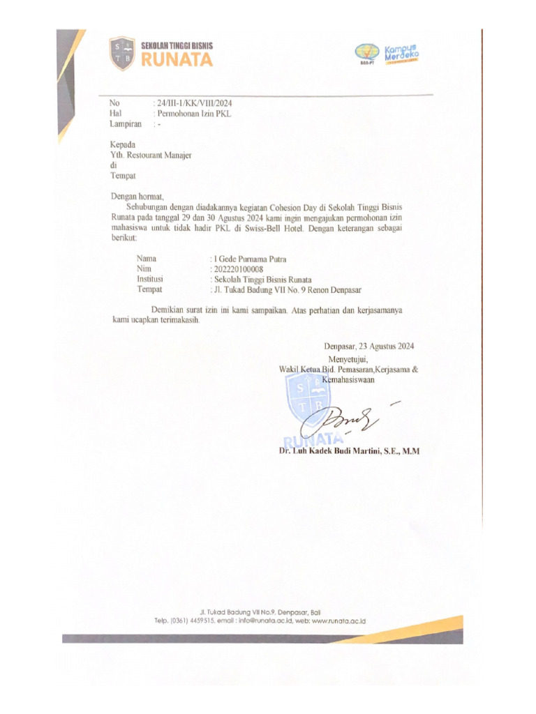 I Gede Purnama Putra | PDF