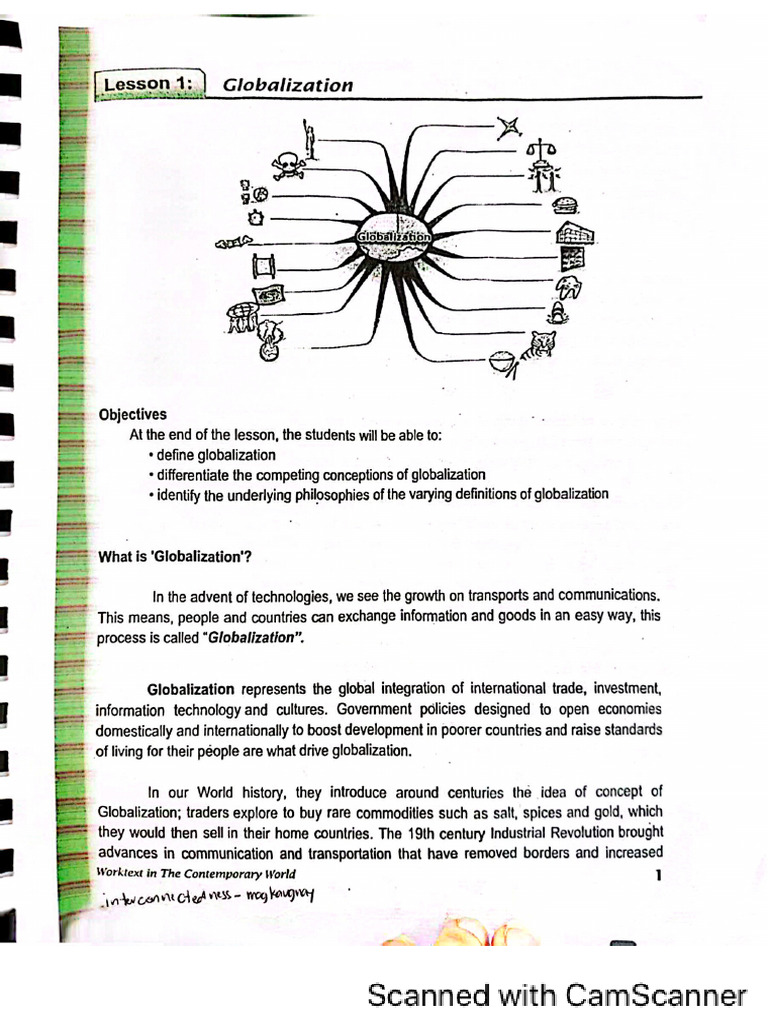 Lesson 1 Globalization | PDF