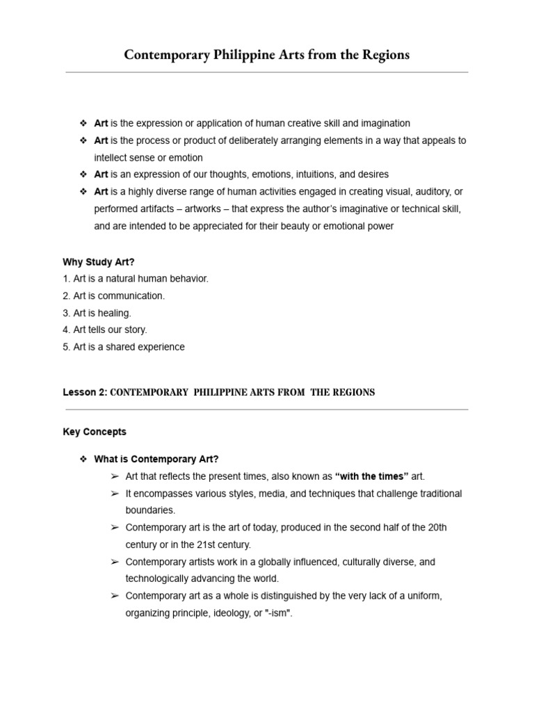 Handouts Cpar 2 | PDF