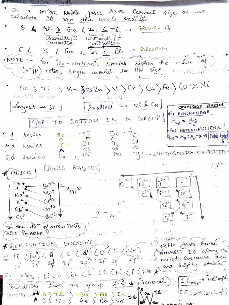 Exceptions and Formula (Periodic Table) | PDF | Chemical Elements | Atoms