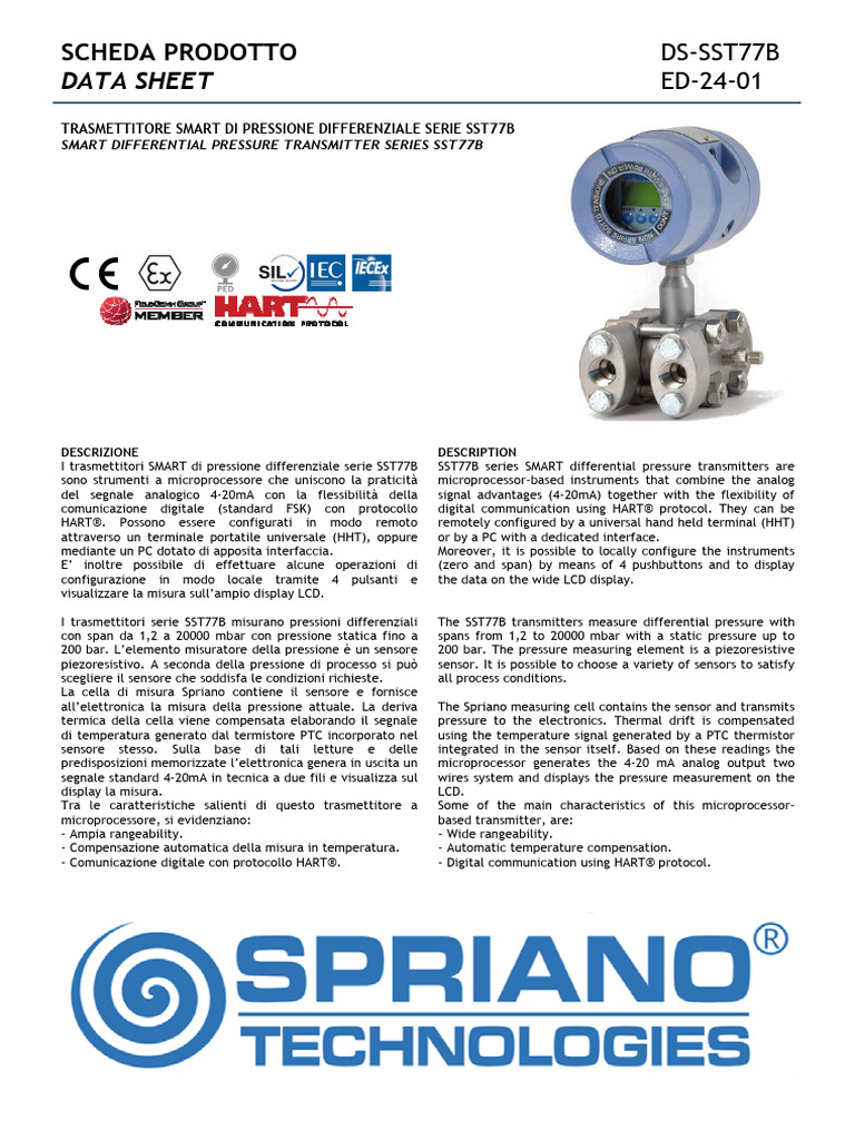 DS SST77B Ed24-01 | PDF