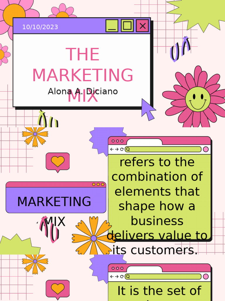 Entrep MarketingMix | PDF