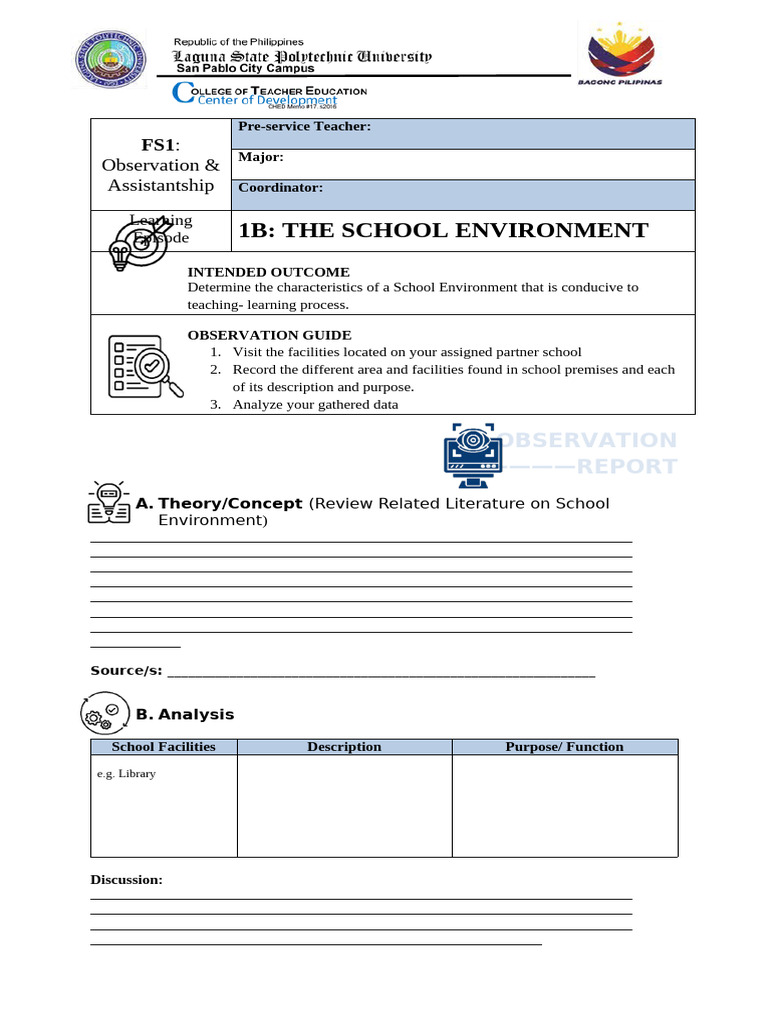 FS1 Ep 1B Template | PDF