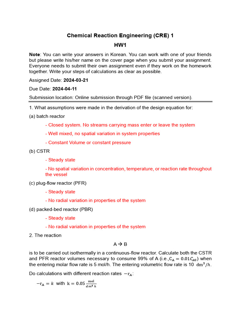 HW1 - Solution | PDF
