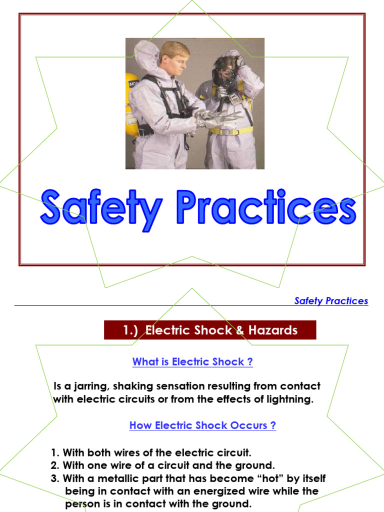 Safety Practices | PDF