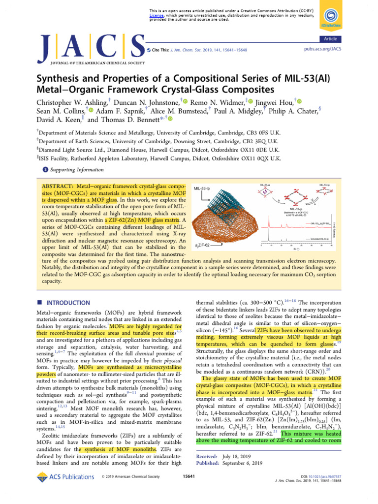 Ashling Et Al 2019 Synthesis And Properties Of A Compositional Series