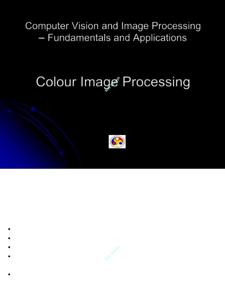 Computer Vision and Image Processing - Fundamentals and Applications | PDF